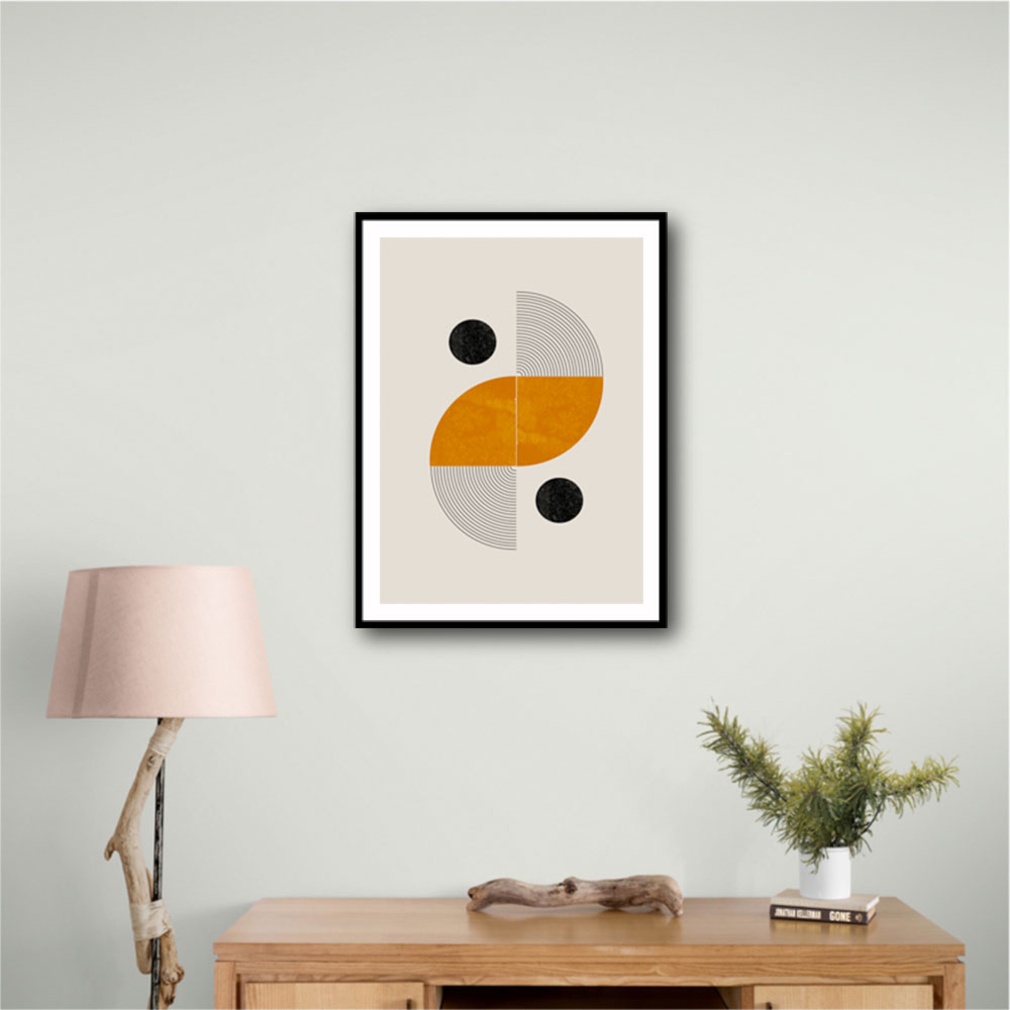 Retro Shape Wall Art